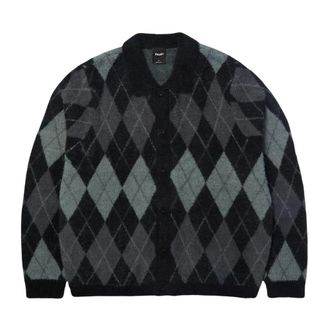 HUF Cooper Mohair Pullover - - Knitwear - Herren - Schwarzk - XS