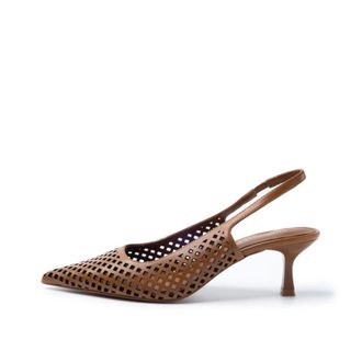 Emanuelle Vee Femme, Chaussures, Brun, Taille: 37 EU Slingback Divina