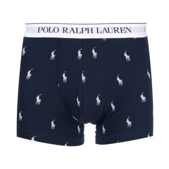 Polo Ralph Lauren Homme, Sous-v&ecirc;tements, Bleu, Taille: XL Ensemble de Boxers Imprim&eacute; Logo