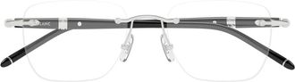 Montblanc Montblanc, unisex, Accessoires, Noir, Taille: 53 MM Mb0346O Optical Frame