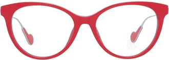 Moncler MO-1047131 Butterfly Frame Eyeglasses - Red