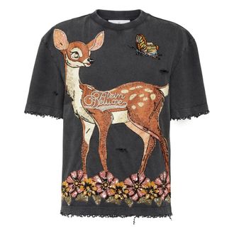 Philipp Plein Femme, Tops, Noir, Taille: 40 FR T-Shirt Man Fit