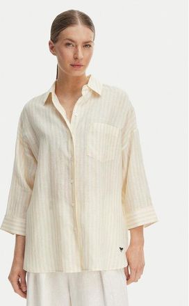 Max Mara Hemd Panetto 2615111102 Gelb Relaxed Fit