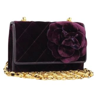 Chanel Mini sac bandouli&egrave;re Pre-owned - Femme - Pre-owned - Violet - Taille: ONE Size