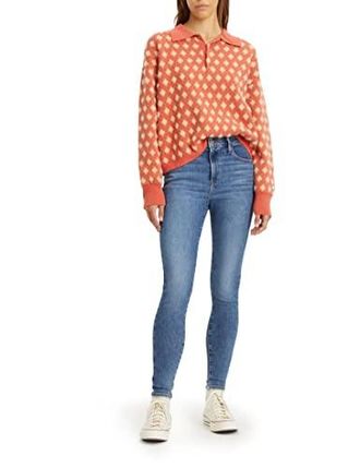Levi's Femme 720 High Rise Super Skinny Jeans, Love Song Mid, 28W / 28L