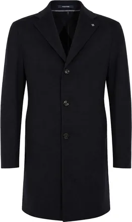 Tagliatore Manteau Au Genou - Bleu