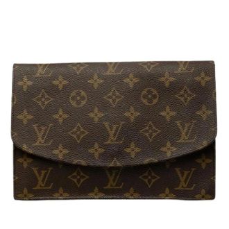 Louis Vuitton Pre-owned Pochette Clutch 23 - Femme - Pre-owned - Brun - Taille: ONE Size