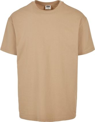 Urban Classics Herren Organic Basic Tee - Regular Fit T Shirt aus Bio Baumwolle mit Rundhals im minimalistischen Streetwear Style f&uuml;r Alltag Freizeit und Casual Outf
