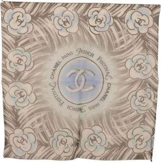 Chanel Pre-owned Silk Scarf - Femme - Pre-owned - Multicolore - Taille: ONE Size