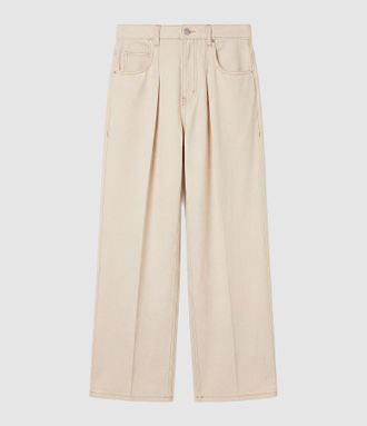 Isabel Marant Pantalon Rodayna Ecru