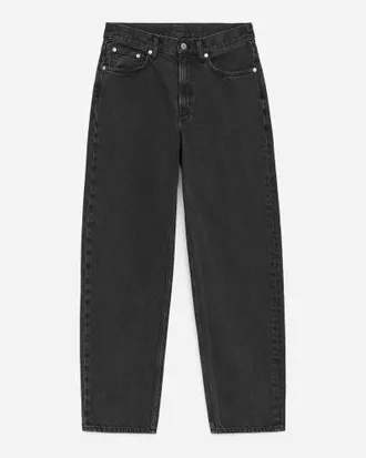 Arket VIOLET Tapered Jeans -Grau