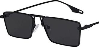 Generic Lunettes de soleil design 2025 avec monture en métal pour hommes et femmes pour les vacances en plein air (couleur : C, taille : 1)