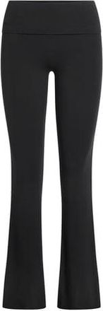 SKIMS Pantalon boot-cut en coton m&eacute;lang&eacute;