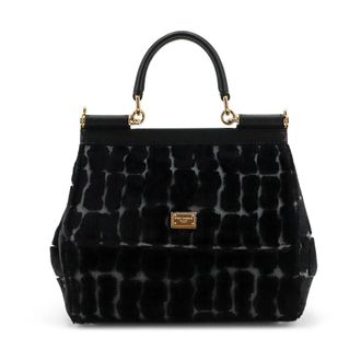 Dolce & Gabbana Borsa a Mano Sicily - - Bags - Damen - Schwarzk - ONE SIZE