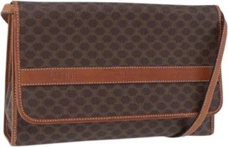 Celine Sac bandouli&egrave;re vintage Pre-owned - Femme - Pre-owned - Brun - Taille: ONE Size