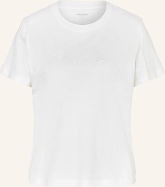 Calvin Klein Schlafshirt Pure Cotton weiss