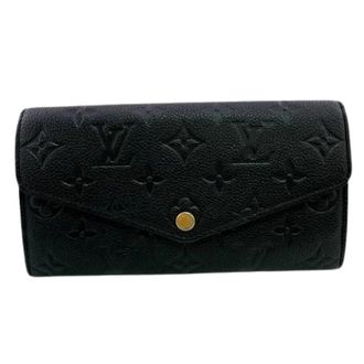 Louis Vuitton Pre-owned Monogram Empreinte Long wallet (bi-fold) - - Pre-owned - Damen - Schwarzk - ONE SIZE