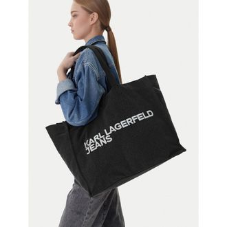 Karl Lagerfeld Handtasche Karl Lagerfeld Jeans B1W50045 Schwarz