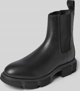 Copenhagen Stiefel aus echtem Leder mit Logo-Detail