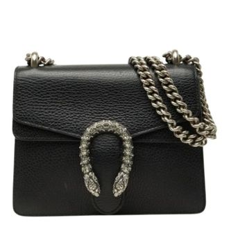 Gucci Sac bandouli&egrave;re vintage doccasion - Femme - Pre-owned - Noir - Taille: ONE Size