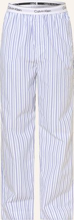 Calvin Klein Schlafhose Cotton Poplin weiss