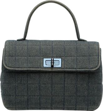 Chanel Sac &agrave; main Pre-owned - Femme - Pre-owned - Bleu - Taille: ONE Size