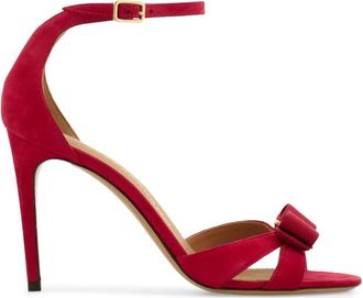 Ferragamo sandales à noeud Vara 90 mm - Rouge