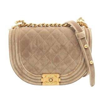 Chanel Sac bandouli&egrave;re vintage Pre-owned - Femme - Pre-owned - Beige - Taille: ONE Size