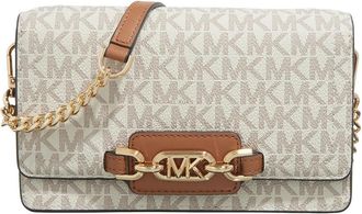 Michael Kors Clutches - Sm Phn Chn Xbody - Gr. unisize - in Creme - für Damen