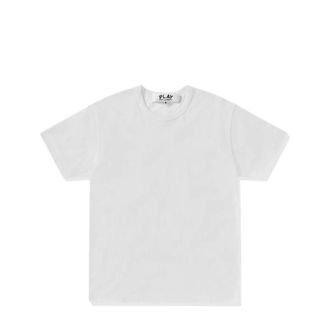 Comme Des Gar&ccedil;ons Femme, Tops, Blanc, Taille: 38 FR Small Heart Play T-Shirt