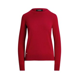 Ralph Lauren Shavonne Langarm-Pullover - - Knitwear - Damen - Rot - M