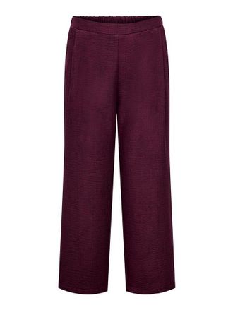 Only Carmakoma Schlupfhose CARBAY STRAIGHT PANTS WVN BF Sommerhose