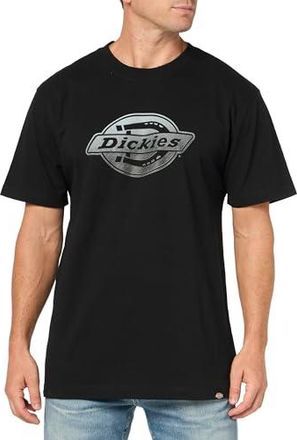 Dickies Mens Short Sleeve Logo Graphic T-Shirt, Knit Black, M