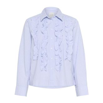Part Two Damen, Blusen & Hemden, Blau, 2XLGr&ouml;&szlig;e
