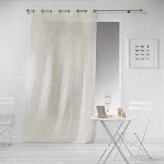 Douceur d'Intérieur Haltona Ösenvorhang Leinenoptik Gewebt Haltona Polyester Natur 240x140 cm