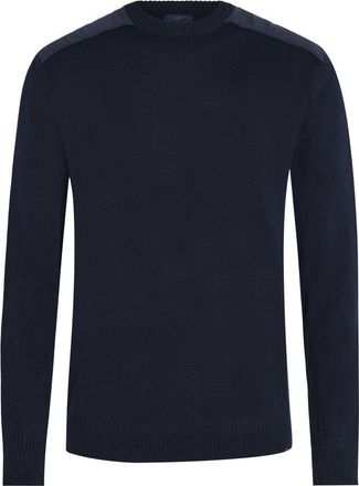 Paul & Shark Strick-Pullover aus Schurwolle mit Typhoon Re-4x4 Stretch-Details in