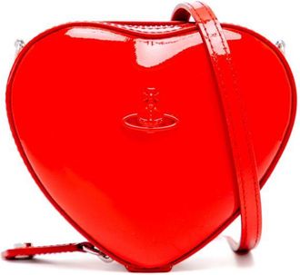 Vivienne Westwood Mini Herz-Umhängetasche - Rot
