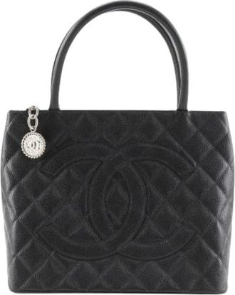 Chanel Sac &agrave; main vintage Pre-owned - Femme - Pre-owned - Noir - Taille: ONE Size