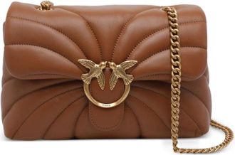 Pinko Pinko, Femme, Sacs, Brun, Taille: ONE Size Love Puff Classic