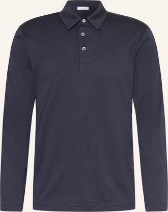 Sunspel Jersey-Poloshirt Classic blau