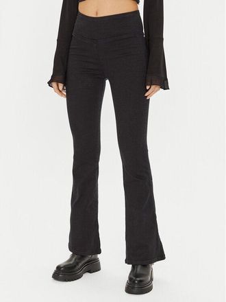 Gina Tricot Leggings 23067 Schwarz Flare Fit