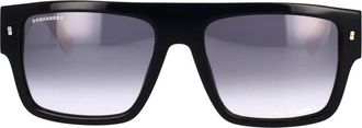 Dsquared2 unisex, Accessoires, Noir, Taille: 56 MM Icon 0003/S 80S Lunettes de soleil