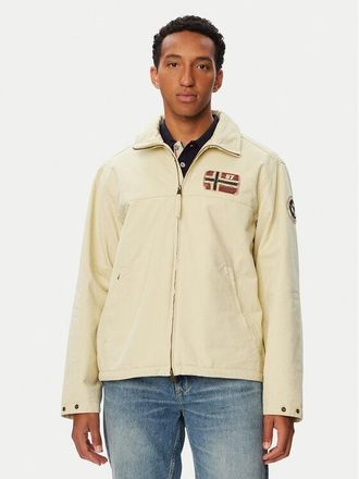 Napapijri &Uuml;bergangsjacke Jkt Stand NP0A8BBR Creme Regular Fit