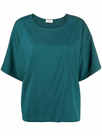 Barena t-shirt à lien de resserrage - Vert