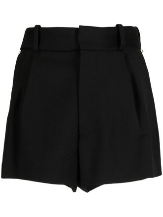 Area short à ornements en cristal - Noir