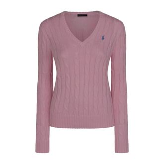 Polo Ralph Lauren Femme, Pulls, Rose, Taille: 42 FR Kimberly Long Sleeve Pullover