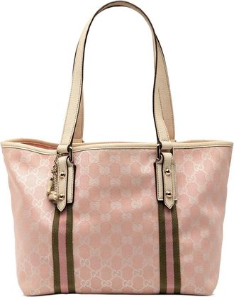 Gucci Shopper - GG Canvas Jolicoeur Tote - Gr. unisize - in Gold - für Damen