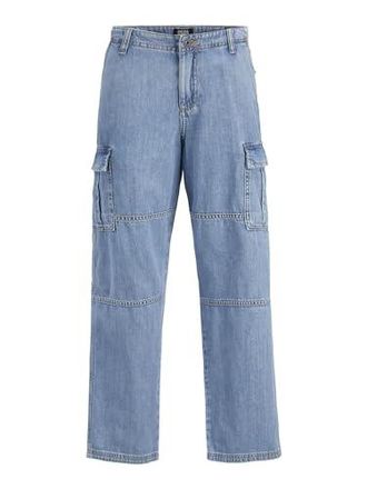 Jack & Jones Jjialex Jjwade MF 065 JNR, Bleu Denim, 16 Ans Hommes