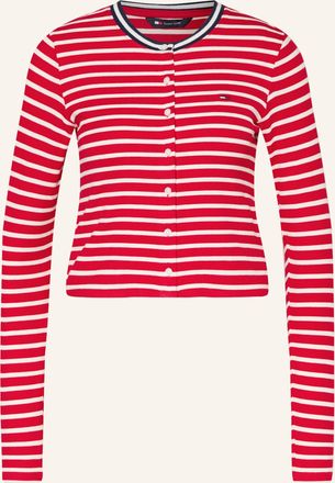Tommy Jeans Jerseyjacke rot