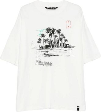 Palm Angels T-Shirt - Blanc